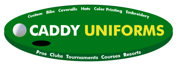 CUSTOM CADDY BIBS, COVERALLS & MORE! – Uniforms, supplies, color ...